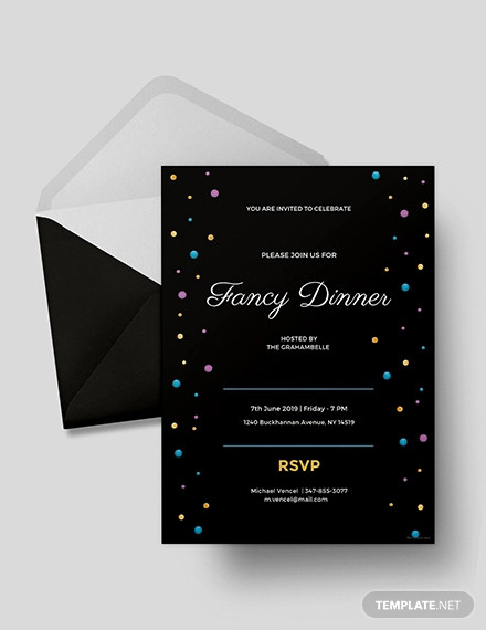 67+ Dinner Invitation Designs - PSD, AI