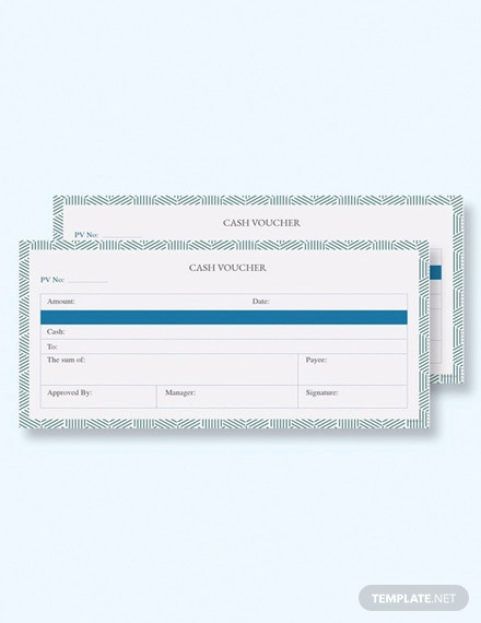 34+ Cash Voucher Templates - PDF, Docs, PSD