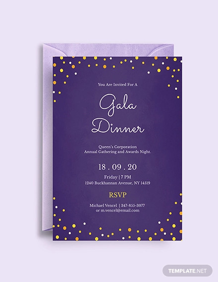 67+ Dinner Invitation Designs - PSD, AI