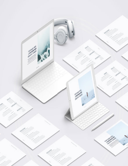 8+ Portfolio Resume Templates