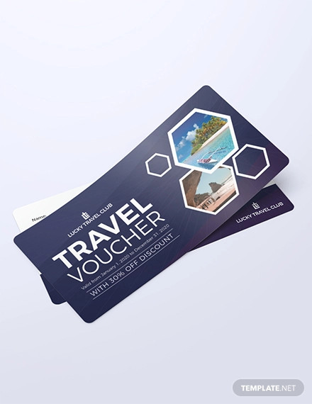 30 Travel Voucher Templates PSD Ai InDesign Word