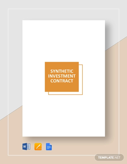 17+ Investment Contract Templates - MS Word | Google Docs | Pages | PDF