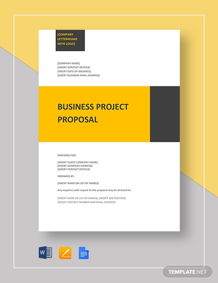25+ Simple Business Proposal Templates - Word, PDF