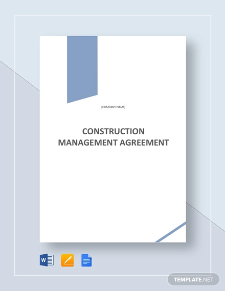 16+ FREE Construction Agreement Templates - Word, PDF, Pages