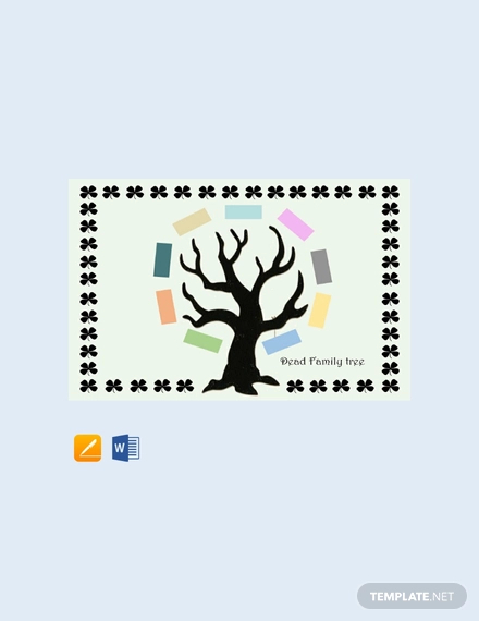 19+ Amazing Family Tree Art Templates & Designs