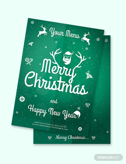 Sample Christmas Menu - 41+ Free Templates in Word, PSD, AI