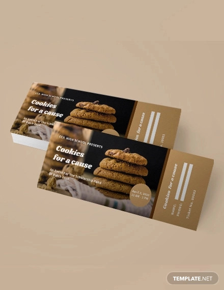 32 Ticket Templates PSD Ai Word
