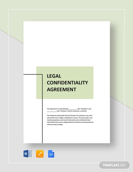 Legal Agreement Template – 10+ Free Word, PDF Documents Download