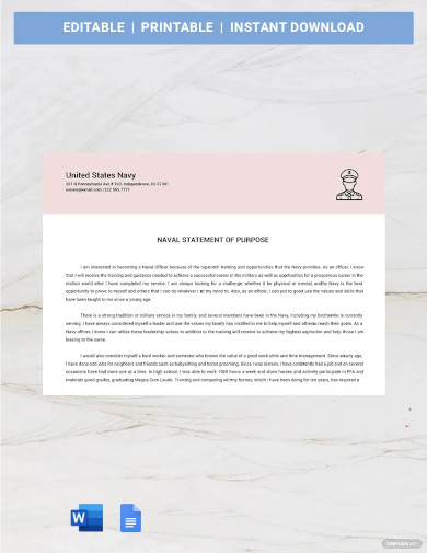 26+ Statement of Purpose Templates