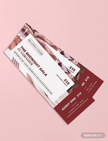 19+ Meal Ticket Designs & Templates - PSD, Ai, Word