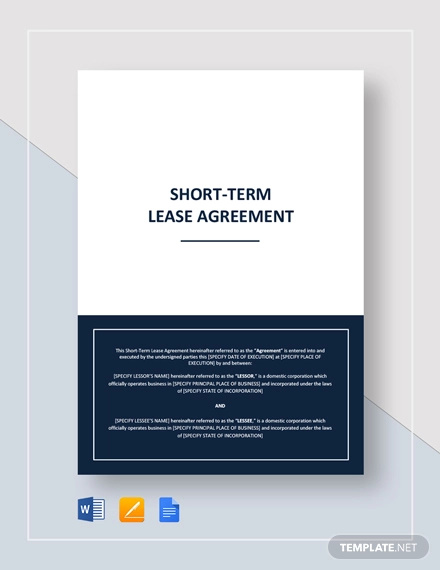 21+ Free Lease Agreement Templates - Word, PDF
