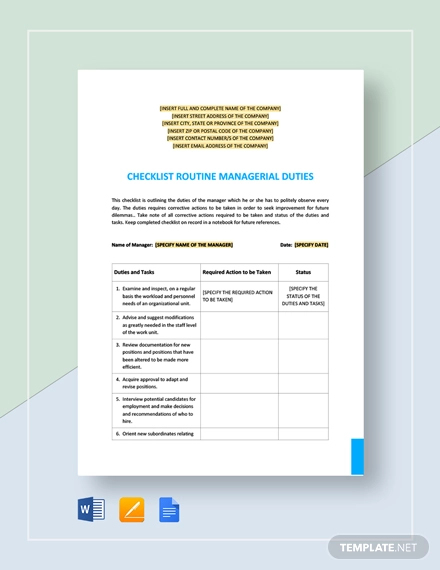 16+ Checklist Templates in Apple Pages