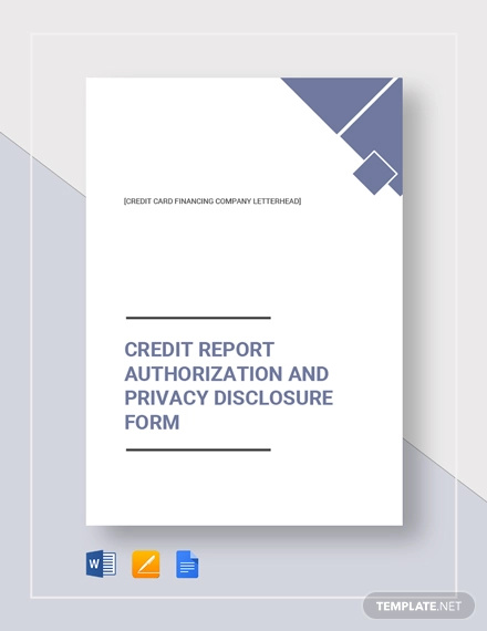 Credit Report Template - 17+ Free PDF, Excel, Word Documents Download