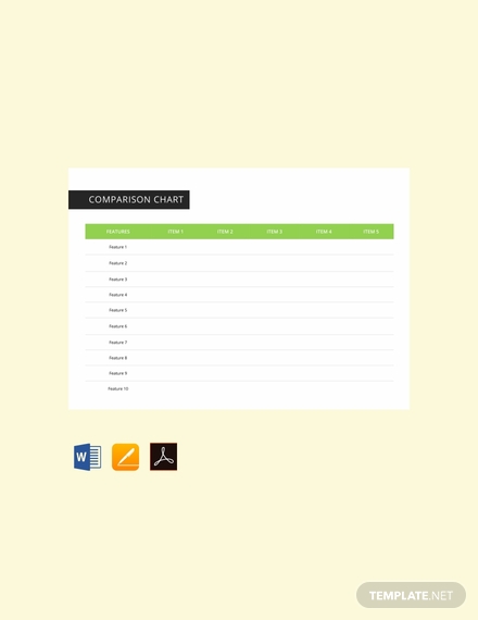 10 Chart Templates In Google Docs