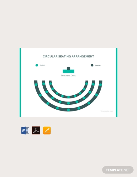 12+ Seating Chart Templates in Word