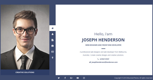 17+ Resume WordPress Themes & Templates