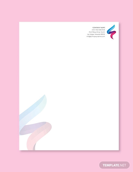 22 Company Letterhead Templates PSD AI