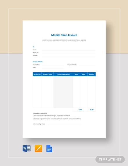 38+ Sample Invoice Templates - Word, PDF, Excel