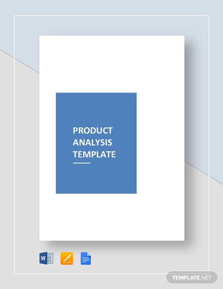 10+ Product Analysis Templates - Word, PDF, Google Docs, Apple Pages