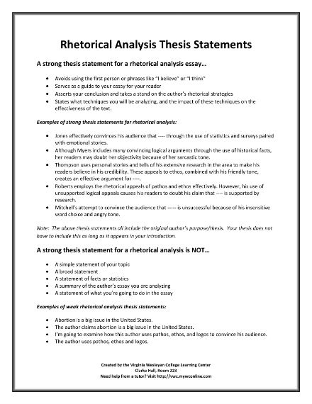 How to Make/Create a Rhetorical Analysis Essay [Templates + Examples] 2023