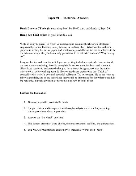 How to Make/Create a Rhetorical Analysis Essay [Templates + Examples] 2023