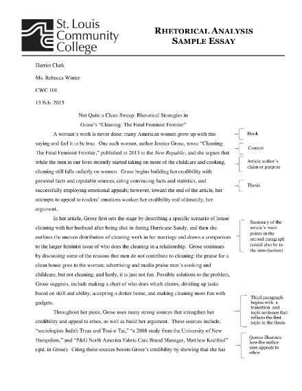 How to Make/Create a Rhetorical Analysis Essay [Templates + Examples] 2023