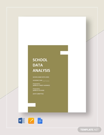Data Analysis Template -11+ Word, PDF Format Download!
