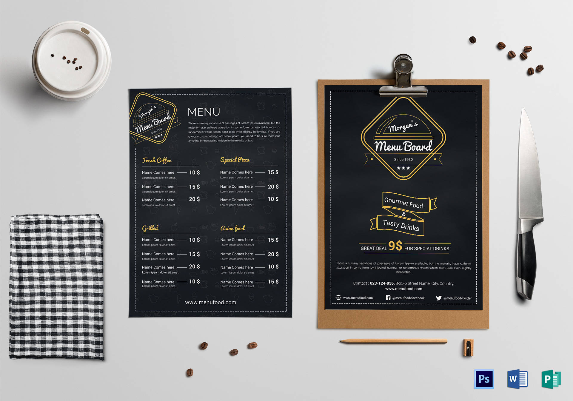 Menu Board Design Templates Free Download Menu Board Design Templates Free Download