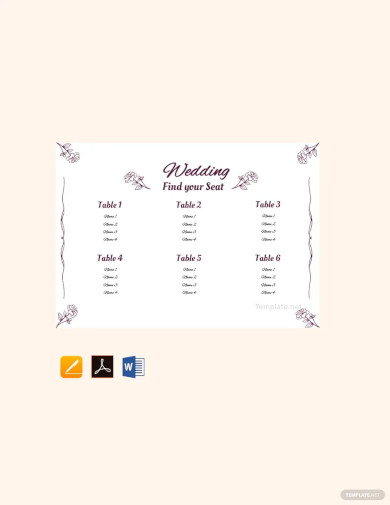17+ Seating Chart Templates in Google Docs