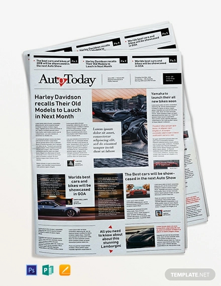 22+ Newspaper Templates - Free Sample, Example, Format