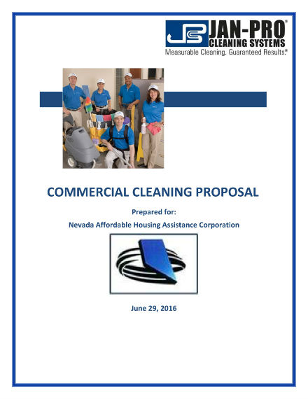 How to Write a Cleaning Proposal [ 11+ Templates to Download ]