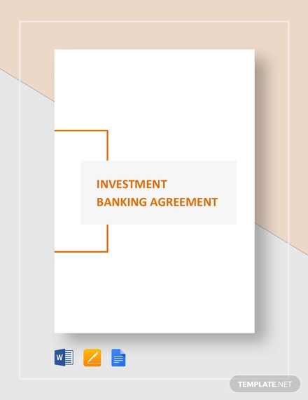 32+ Investment Agreement Templates - PDF, DOC, Xls, Apple Pages, MS Word