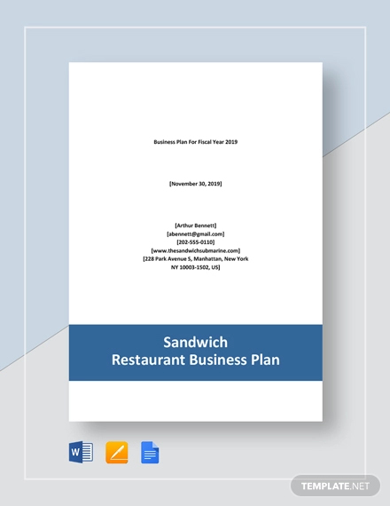22+ Sample Restaurant Business Plan Templates in Google Docs | PDF | MS ...