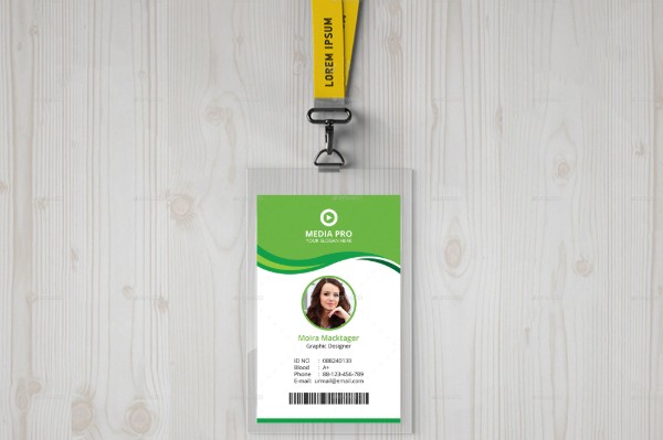 13 Teacher ID Card Templates Illustrator PSD MS Word Publisher Pages