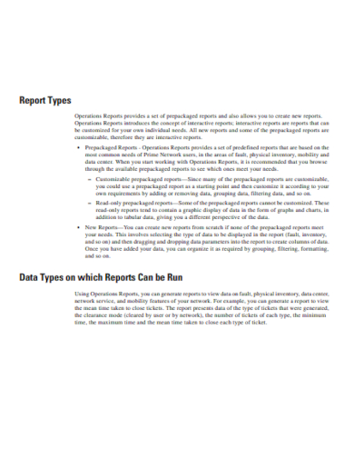 How to Make/Create an Operations Report [Templates + Examples] 2023