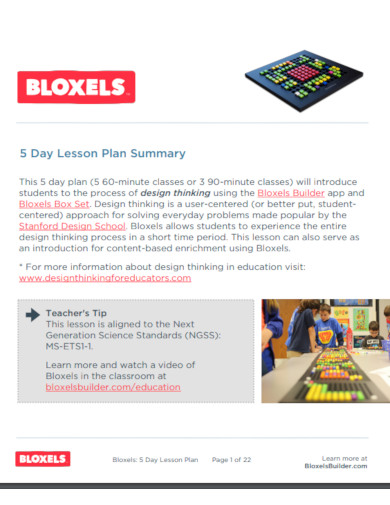 10+ Best Lesson Plan Summary Templates - PDF