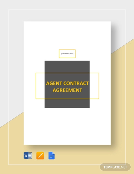 20+ Sample Agent Agreement Templates - PDF, Word, Pages