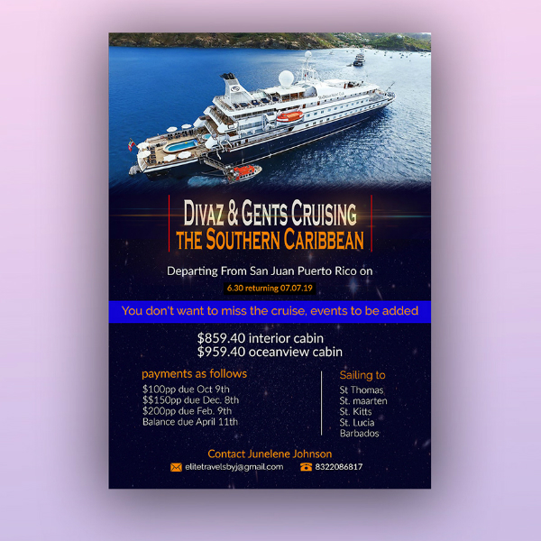 How to Make/Create a Cruise Ship Flyer [Templates + Examples] 2023