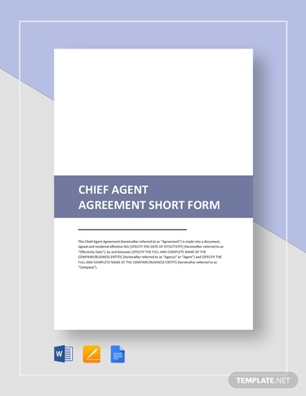 20+ Sample Agent Agreement Templates - PDF, Word, Pages