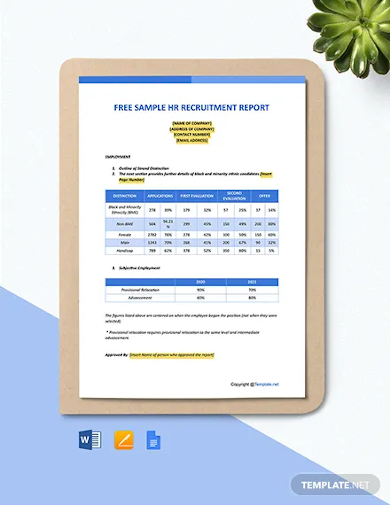 How to Make/Create a Recruitment Report [Templates + Examples] 2023