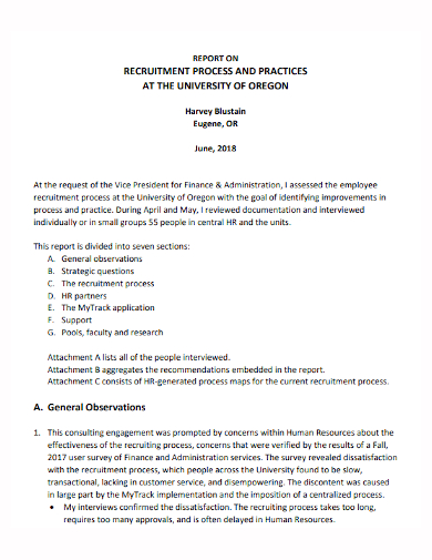 How to Make/Create a Recruitment Report [Templates + Examples] 2023