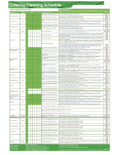 4+ Catering Schedule Templates - Google Docs, Google Sheets, Pages ...