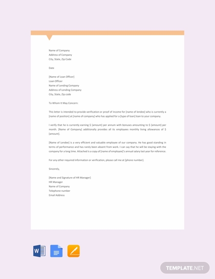 How to Write a Proof of Income Letter [ 5+ Templates to Download]