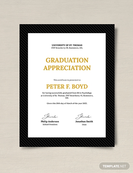 How To Make/Create a Graduation Certificate [Templates + Examples] 2023