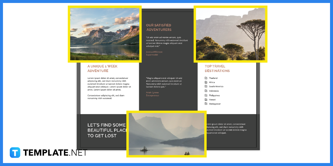 How to Make/Create a Travel Agency Brochure [Template + Examples] 2023