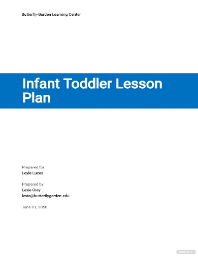 13+ Best Infant Lesson Plan Templates - PDF