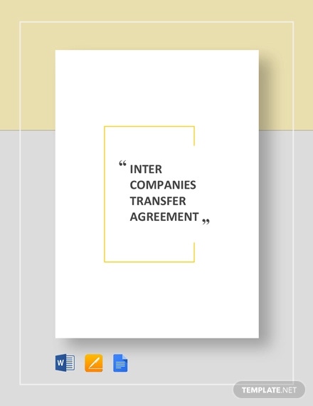 14+ Transfer Agreement Templates - Free Word, PDF, Apple Pages, Google ...