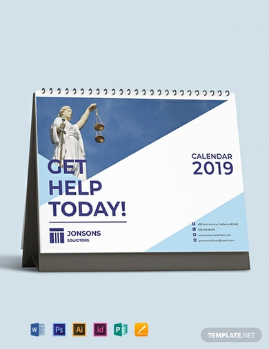 Desk Calendar Template - 42+ Free PSD, AI, Indesign, EPS Formats Download