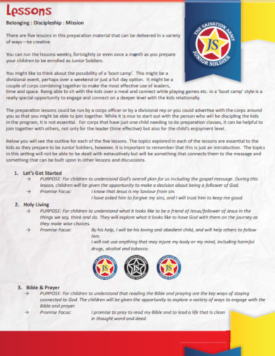 30+ Lesson Note Templates - PDF