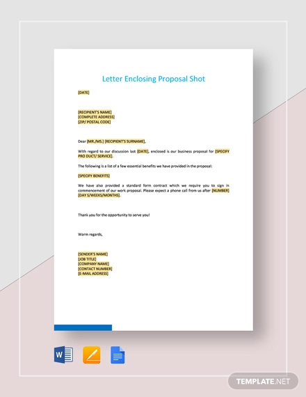 33+ Proposal Letter Templates - DOC, PDF | Free & Premium Templates
